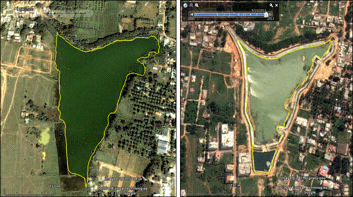 Environmental auditing of bangalore wetlands